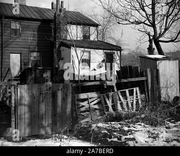 Slums in Washington D.C. which are in view of the Capitol will be ...