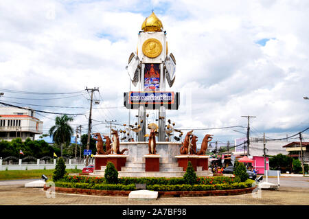 PHICHIT, THAILAND – 1 OCTOBER 2019 : label character of at Bueng Si Fai ...
