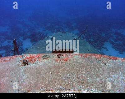 The wreck of the Satil patrol boat in Eilat, Israel Stock Photo - Alamy