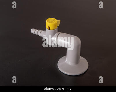 School science gas tap uk Stock Photo - Alamy