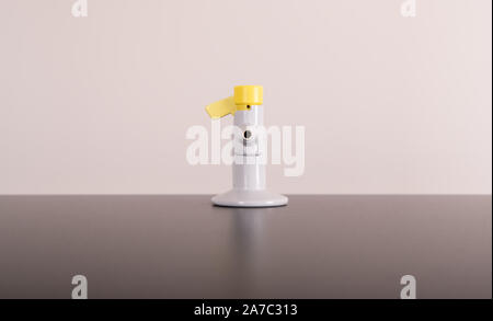 School science gas tap uk Stock Photo - Alamy