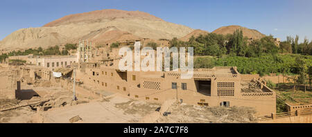 located along the Tuyugou Valley, and part of the Turpan Depression ...