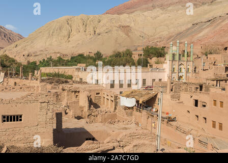 located along the Tuyugou Valley, and part of the Turpan Depression ...