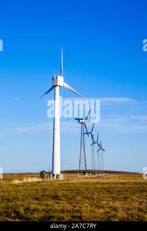 Wind powered generators in the arctic. Kotzebue, Alaska Stock Photo - Alamy