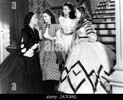 ANN RUTHERFORD and EVELYN KEYES in GONE WITH THE WIND 1939 director ...