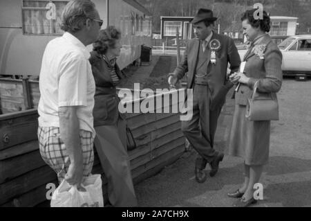 Jeremy Thorpe MP and wife Marion Thorpe portrait 1979 Devon 1970s UK ...