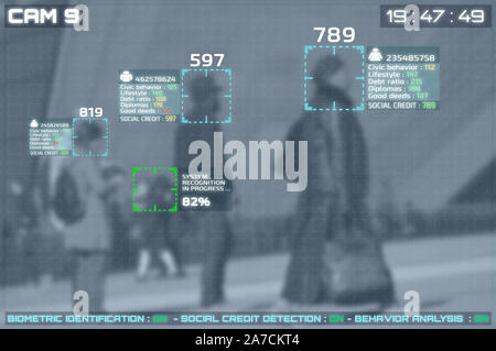 Ai identify person technology for recognize, classify and predict human ...
