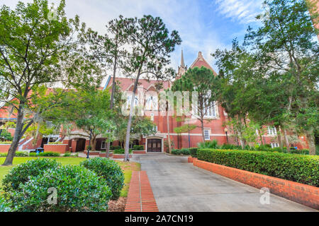 GAINESVILLE, FL, USA - SEPTEMBER 12: Murphree Hall at the University of ...