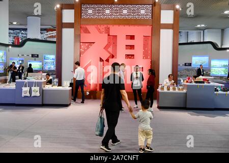 Xiamen, China's Fujian Province. 1st Nov, 2019. People dressed in ...