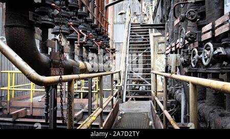 Urbex, Old steal factory, Belgium Stock Photo - Alamy