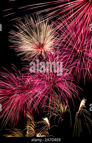 Feuerwerk, Happy New Year, Frohes Neues Jahr Stock Photo - Alamy