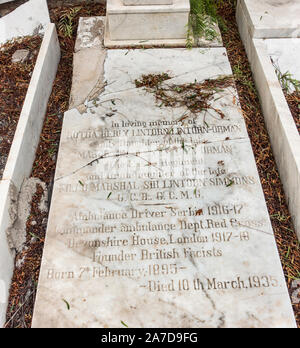 Grave of Rotha Beryl Lintorn Lintorn-Orman, founder of the British ...