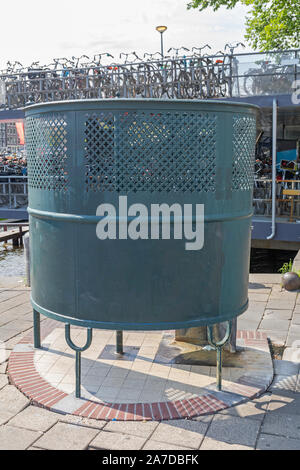 Street Urinal in Amsterdam Stock Photo - Alamy