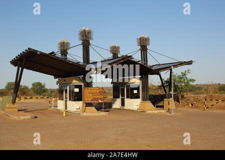 KRUGER NATIONAL PARK PHABENI GATE reception building Mpumalanga South ...