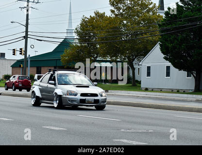 Modified engine cars gathering in Ocean City MD October 2019 Stock ...