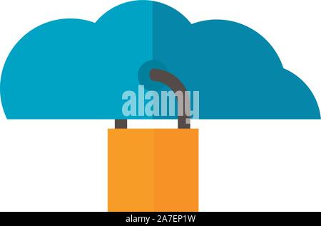 Padkock of security system vector design Stock Vector Image & Art - Alamy
