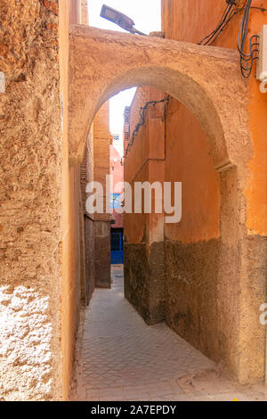 The vintage mosque in Marrakech city, Morocco Stock Photo - Alamy