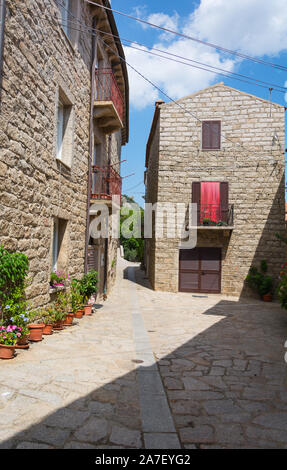 Sardinia Aggius Panorama Stock Photo - Alamy