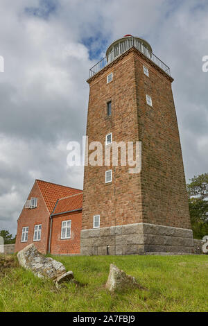 Lighthouse tower in Svaneke on the island Bornholm. Denmark Stock Photo ...