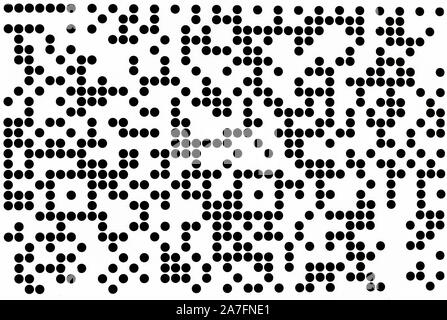 Product Barcode 2d Square Label. Sample QR Code Ready to Scan with ...
