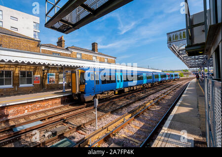 Maidstone East station, Kent, England. 'Cathedrals Express' special ...