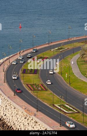 Coastal road, Mathra, Muscat, Oman Stock Photo - Alamy