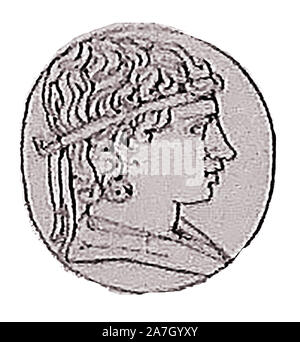 King Juba II, King of Mauretania. Beginning of 1st century AD. Marble ...