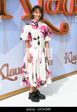 Rashida Jones at the "Klaus" Los Angeles Premiere held at the Regency ...