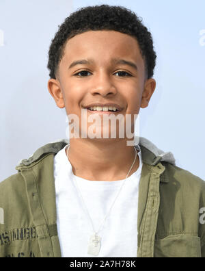 Cameron J. Wright at the "Klaus" Los Angeles Premiere held at the ...