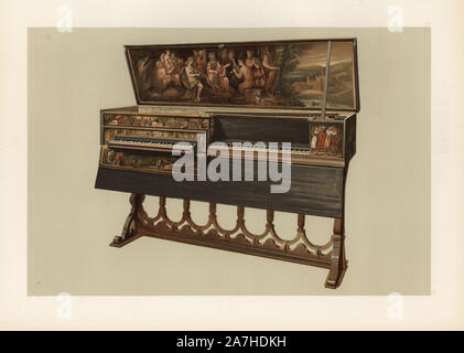 A Rare Double Virginal Stock Photo - Alamy