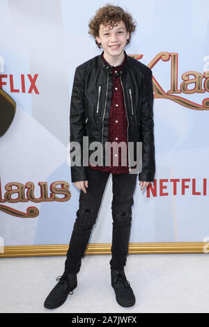 Tucker Meek attending the Los Angeles premiere of Little Stock Photo ...