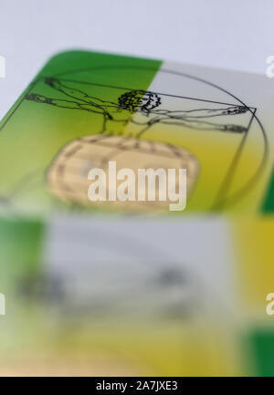 Kempten, Germany. 03rd Nov, 2019. Illustration - Two insurance cards of ...