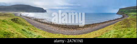 Rackwick Bay, a crofting township on the island of Hoy and considered ...