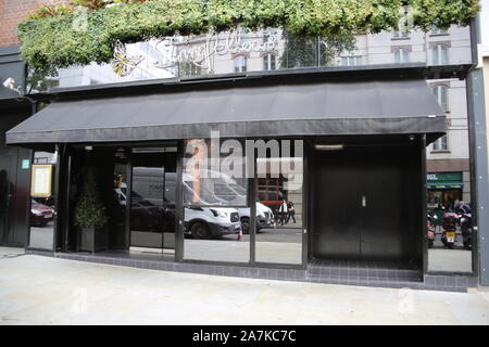 London UK Peter Stringfellow's nightclub - Peter Stringfellow arrives ...