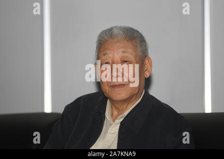 --FILE--Sun Jiadong, chief designer for the Chinese Lunar Exploration ...
