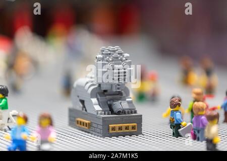 The Lego toy model of the Forbidden City, also known as the Imperial ...