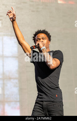 Roddy Ricch (Rodrick Wayne Moore, Jr.) during the Day N Vegas Music ...