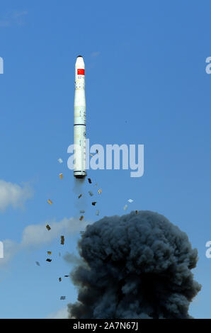Chinese solid-propellant carrier rocket of the Long March family Long ...