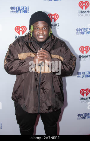 Sech on the red carpet at the iHeartRadio Fiesta Latina 2019 at the ...