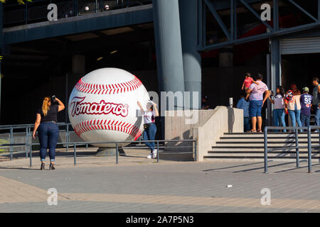 Culiacan, Sinaloa, Mexico - October 20 2019: Baseball Stadium of the ...