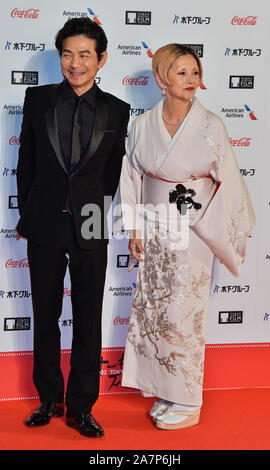 Actress Mari Natsuki attend the opening ceremony of Tokyo International ...