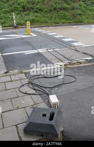 Vehicle Classifier machine working and counting types of vehicles ...