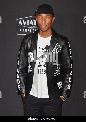 Pharrell Williams arrives at The 23rd Annual Hollywood Film Awards held ...