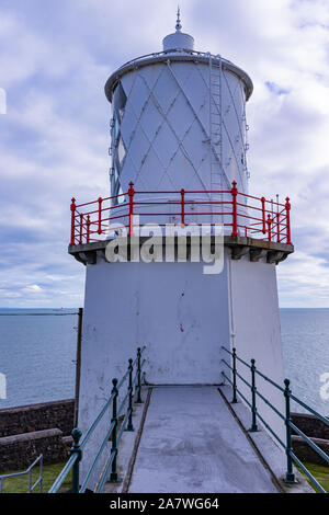 Blackhead Lighthouse, Whitehead, Causeway coastal route, Belfast Lough ...