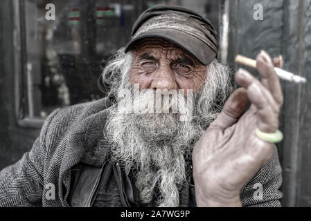 11/01/2019,Basmane,Izmir,Turkey,A homeless man at the Basmane railway ...