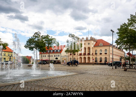 City hall, Neustrelitz, Mecklenburg Vorpommern, Germany Stock Photo - Alamy