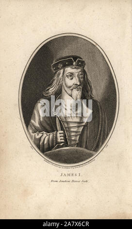 James I (1394-1437) King of Scotland from 1424 until assassinated in ...