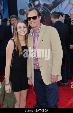 Actor Bill Paxton and his daughter Lydia Paxton attend the premiere of ...