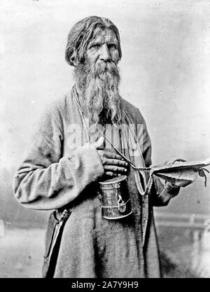 1890s 1900s ELDERLY BEARDED MAN CONFEDERATE CIVIL WAR VETERAN WITH ...