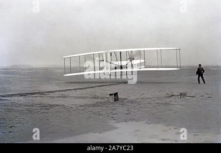 Wright Brothers Day on December 17th Template Hand Drawn Cartoon ...